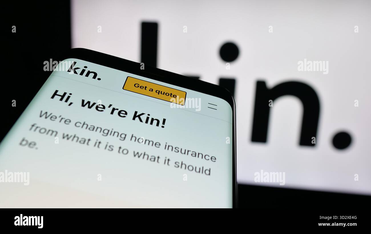 Kin business logo hi-res stock photography and images - Alamy