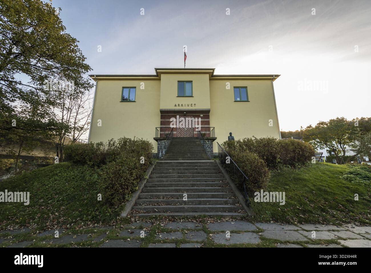 Arkivet, a museum in Kristiansand, the building was headquarter for ...