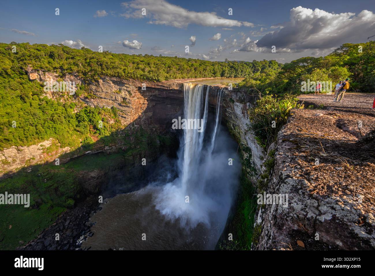 Kaieteur Falls is one of the most powerful single-drop waterfalls[1] in ...