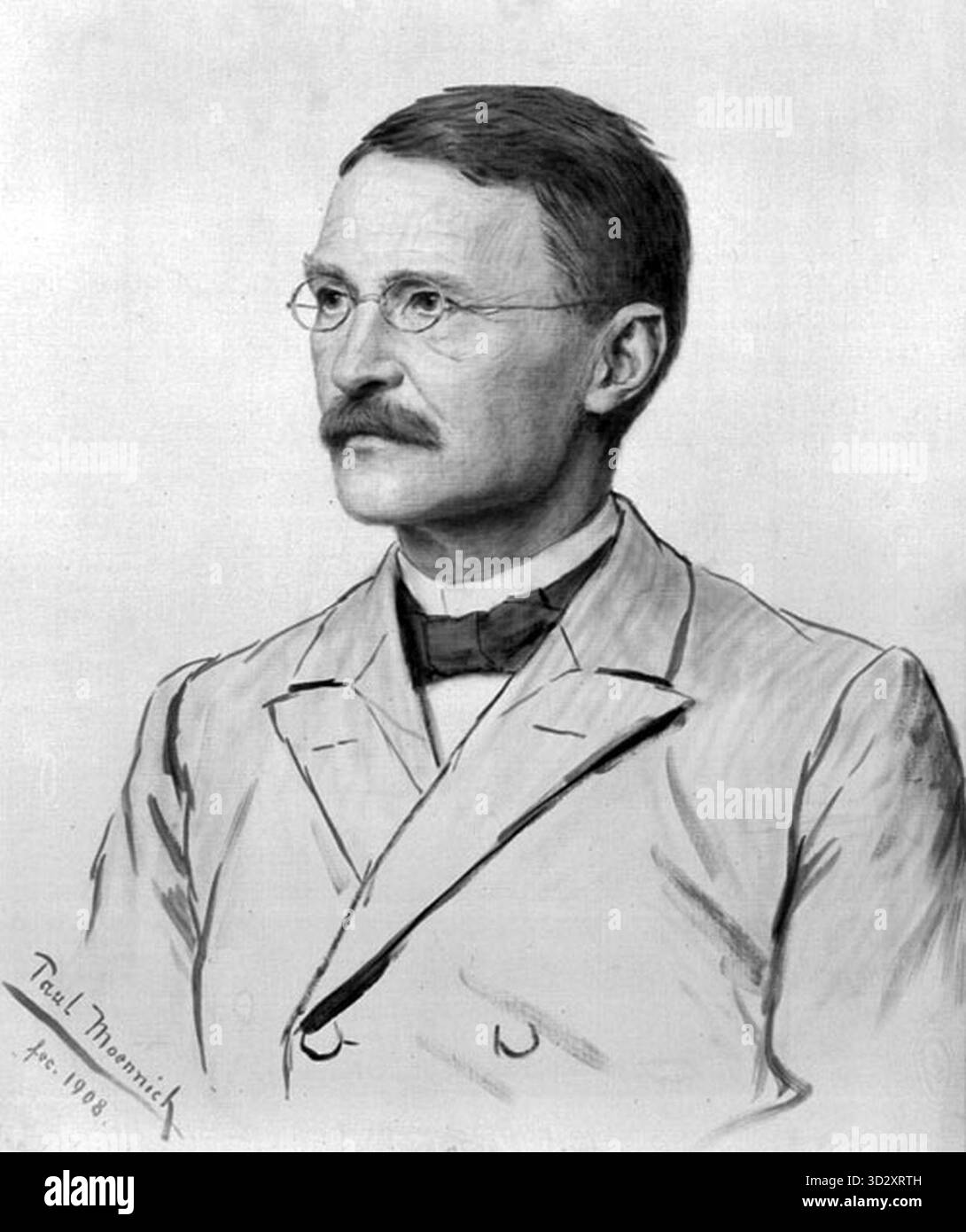 Otto Staude 1908 (Paul Moennich Stock Photo - Alamy