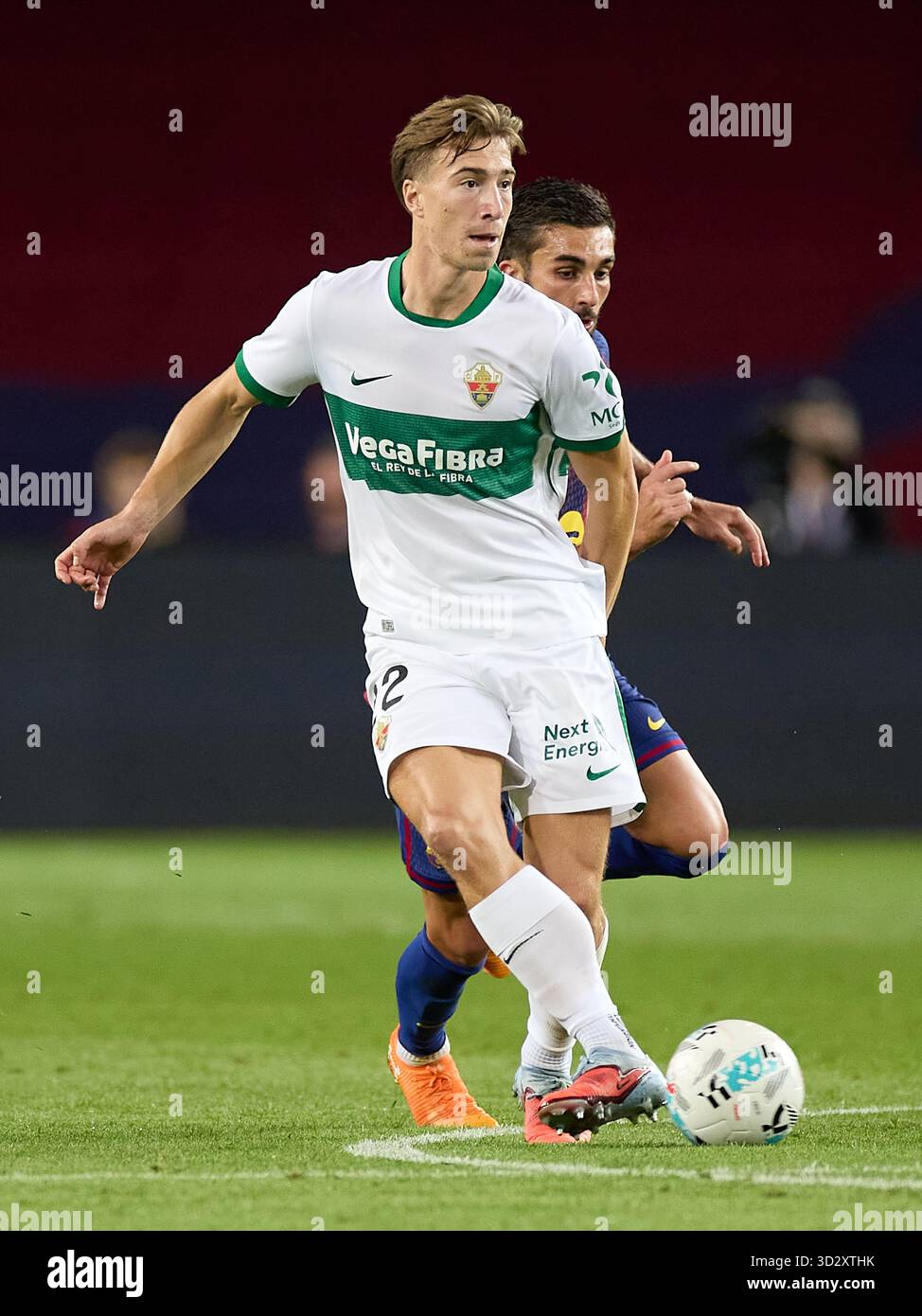 David Affengruber of Elche CF in action during the LaLiga EA Sports ...
