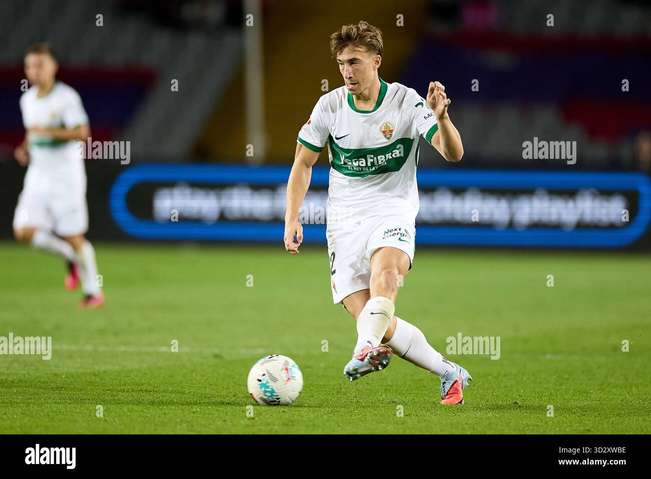 David Affengruber of Elche CF in action during the LaLiga EA Sports ...