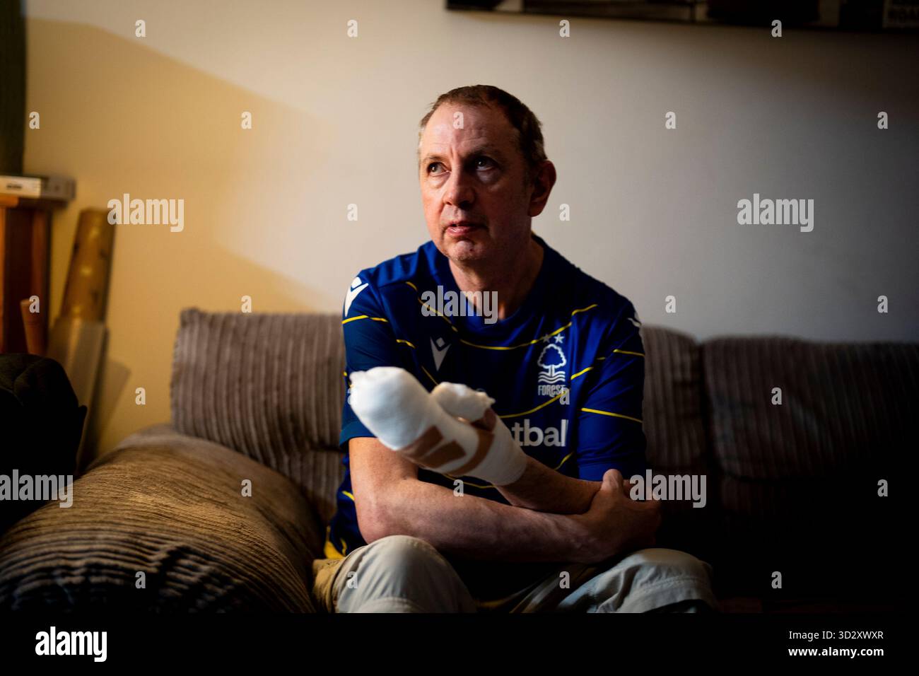 Portraits of Stephen Crean at his home in southwest London, who ...