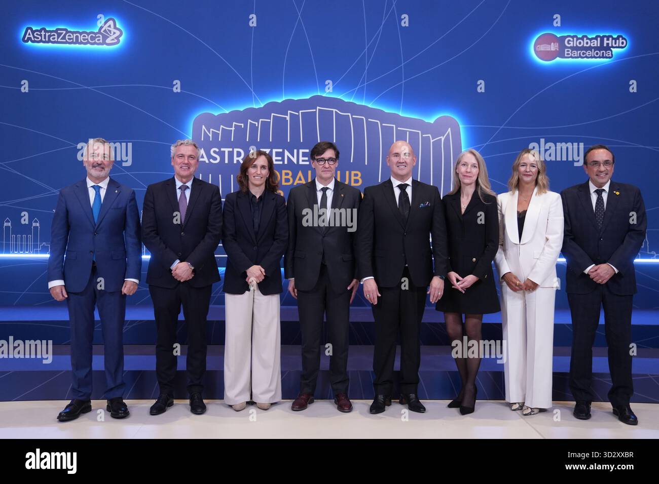 (L-R) The Mayor of Barcelona, Jaume Collboni 03 NOVEMBER 2025 David ...
