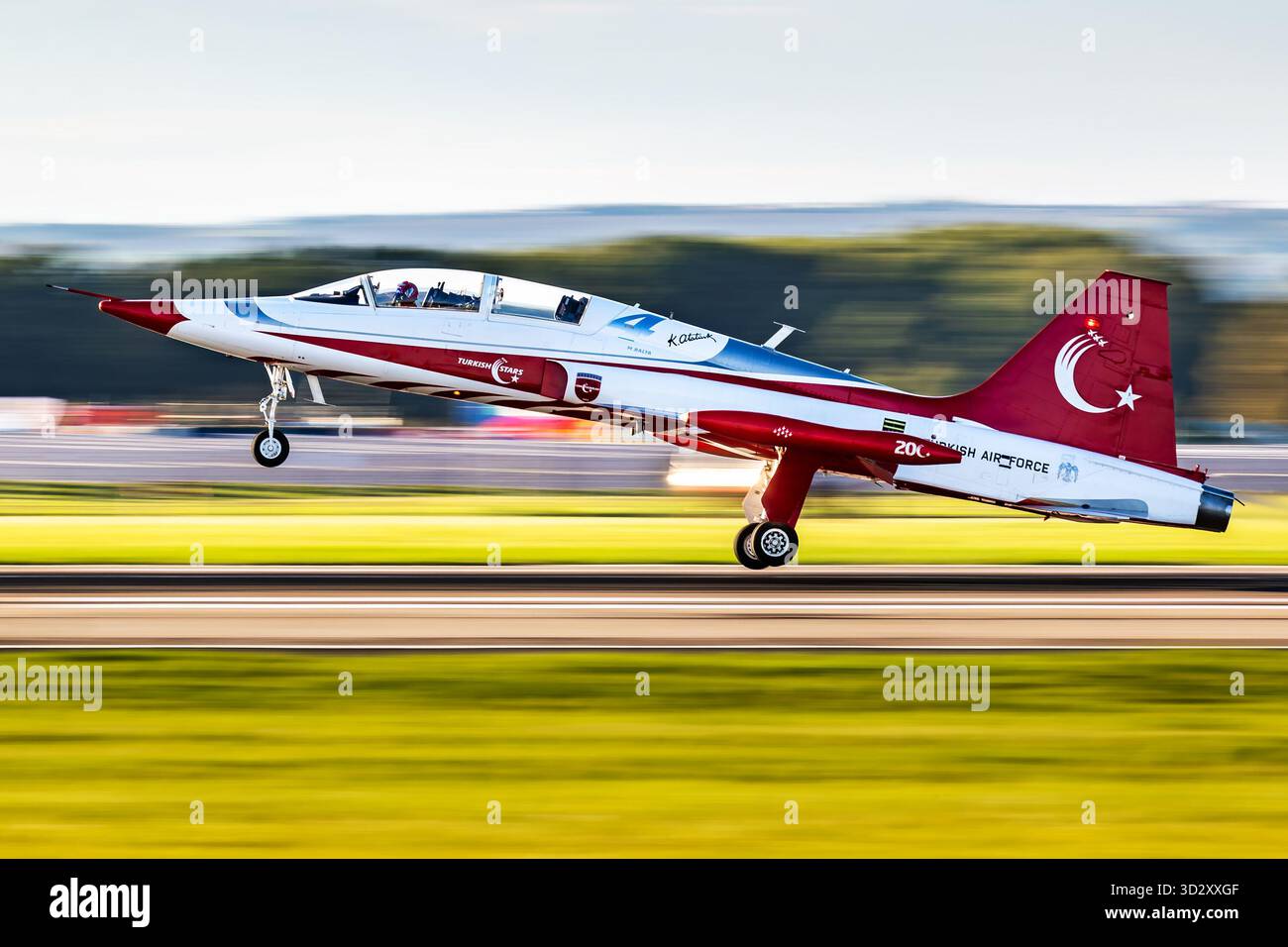 Ostrava, Czech Republic - September 20, 2025: Turkish Air Force Turkish ...