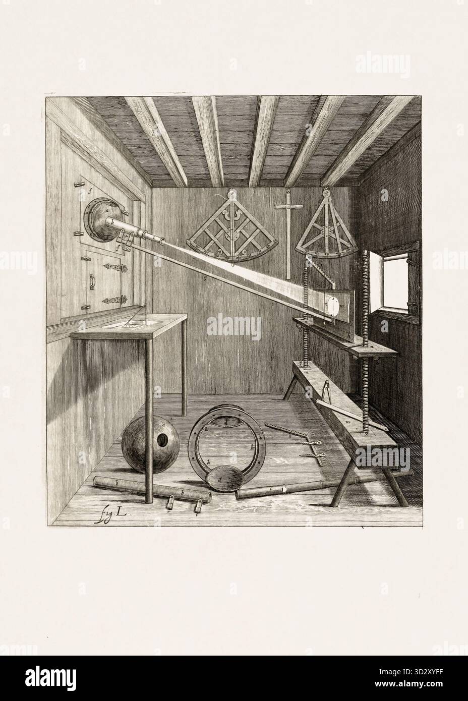 Antique Moon illustration. Astronomy engraving in black and white from ...