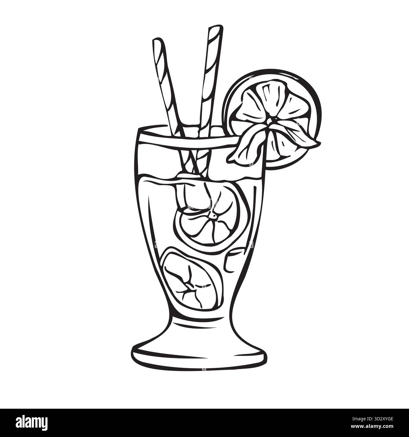 Hand cocktail glass Black and White Stock Photos & Images - Alamy