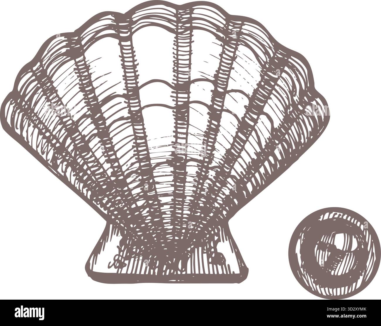 Pearl artwork Stock Vector Images - Alamy