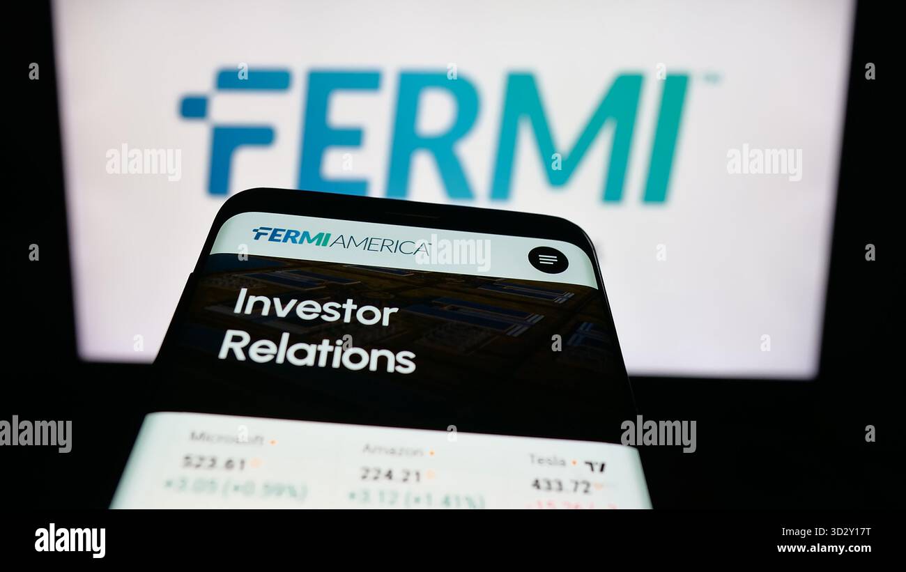 Fermi america logo hi-res stock photography and images - Alamy