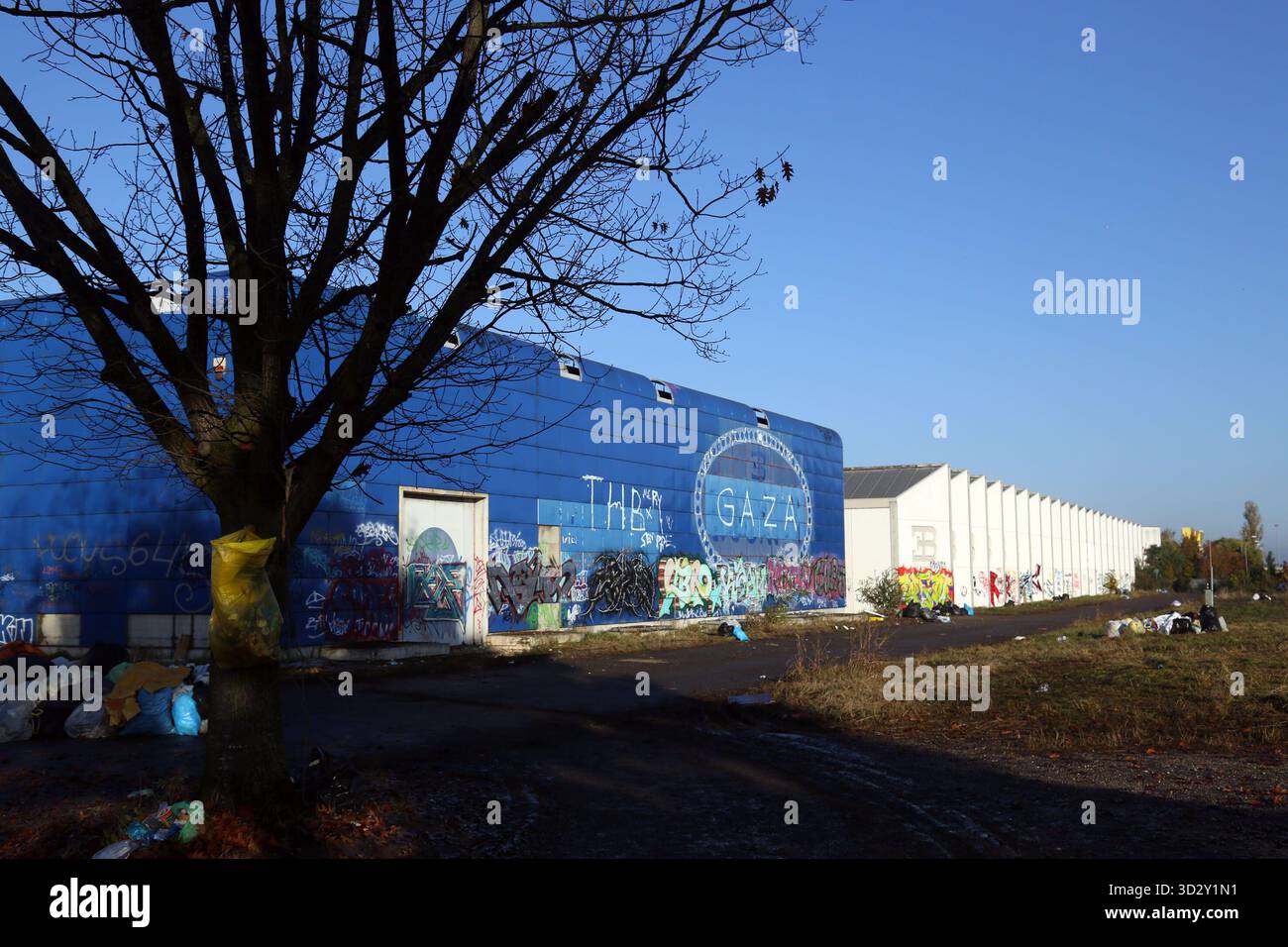 Campogalliano (Modena). The former Bugatti factory, following the end ...