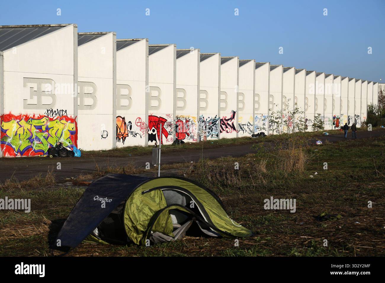 Campogalliano (Modena). The former Bugatti factory, following the end ...