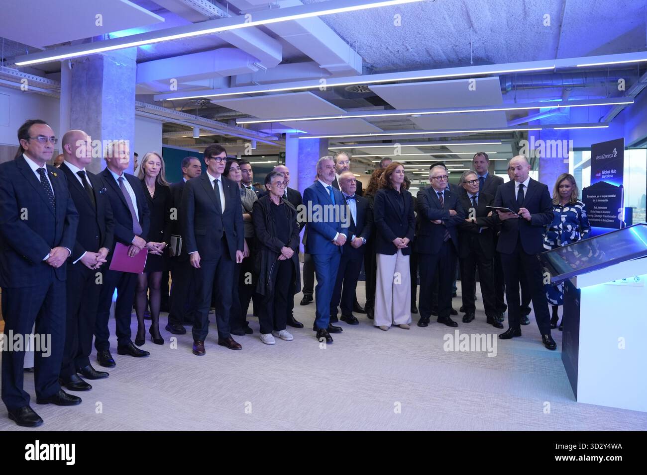 Inauguration of AstraZeneca Global's new headquarters in the Estel ...