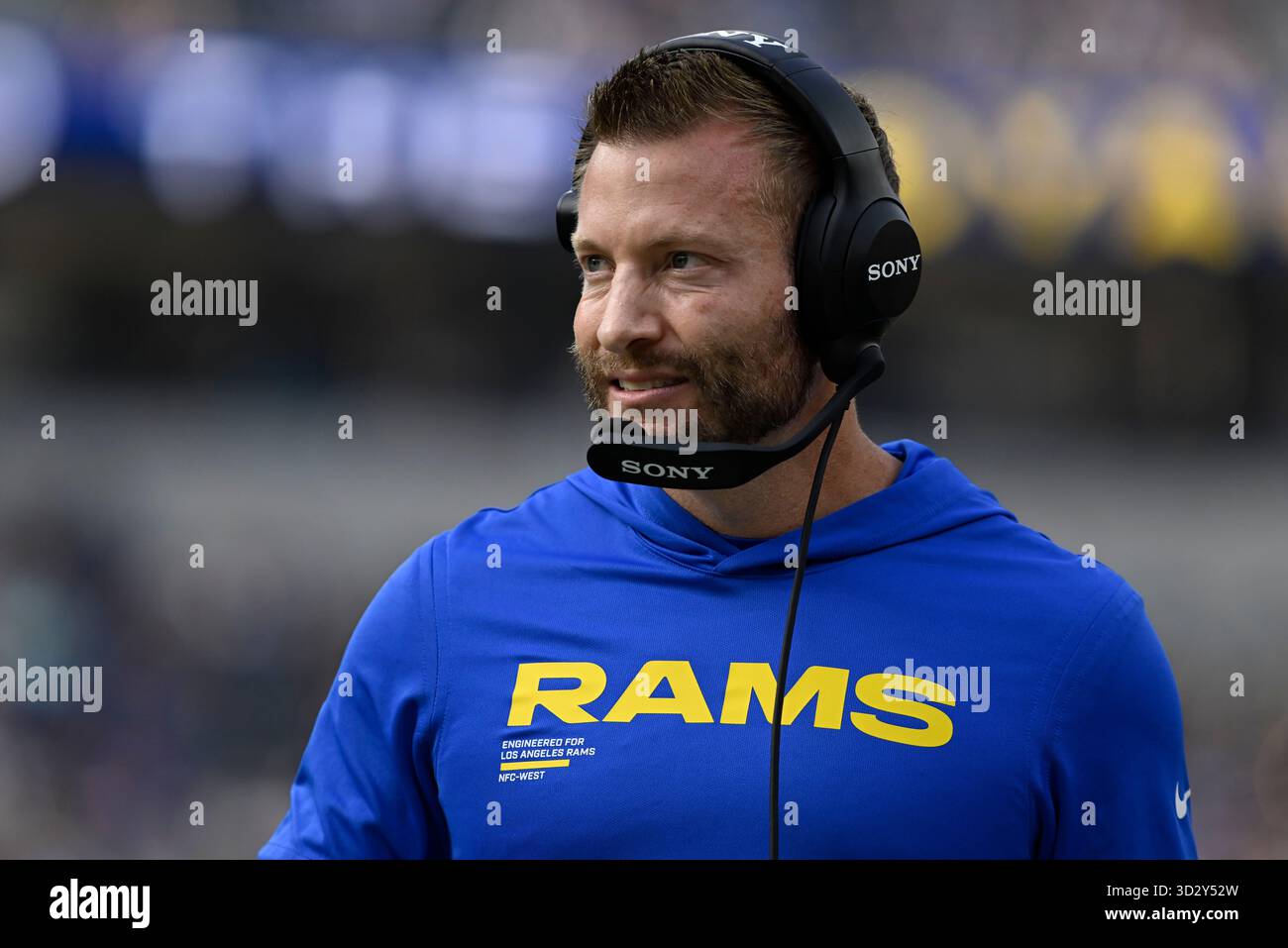 November 02, 2025 Los Angeles Rams head coach Sean McVay in action ...