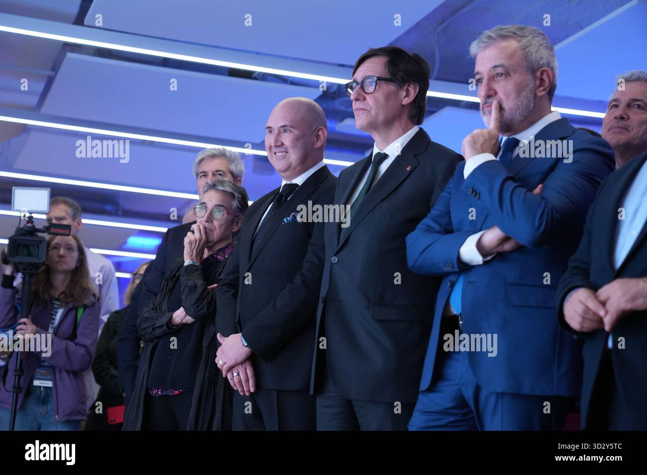 (L-R) The president of AstraZeneca Spain, Rick R.Suarez 03 NOVEMBER ...