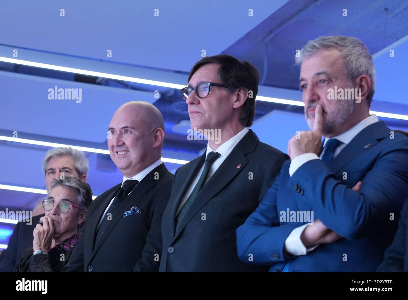 (L-R) The president of AstraZeneca Spain, Rick R.Suarez 03 NOVEMBER ...