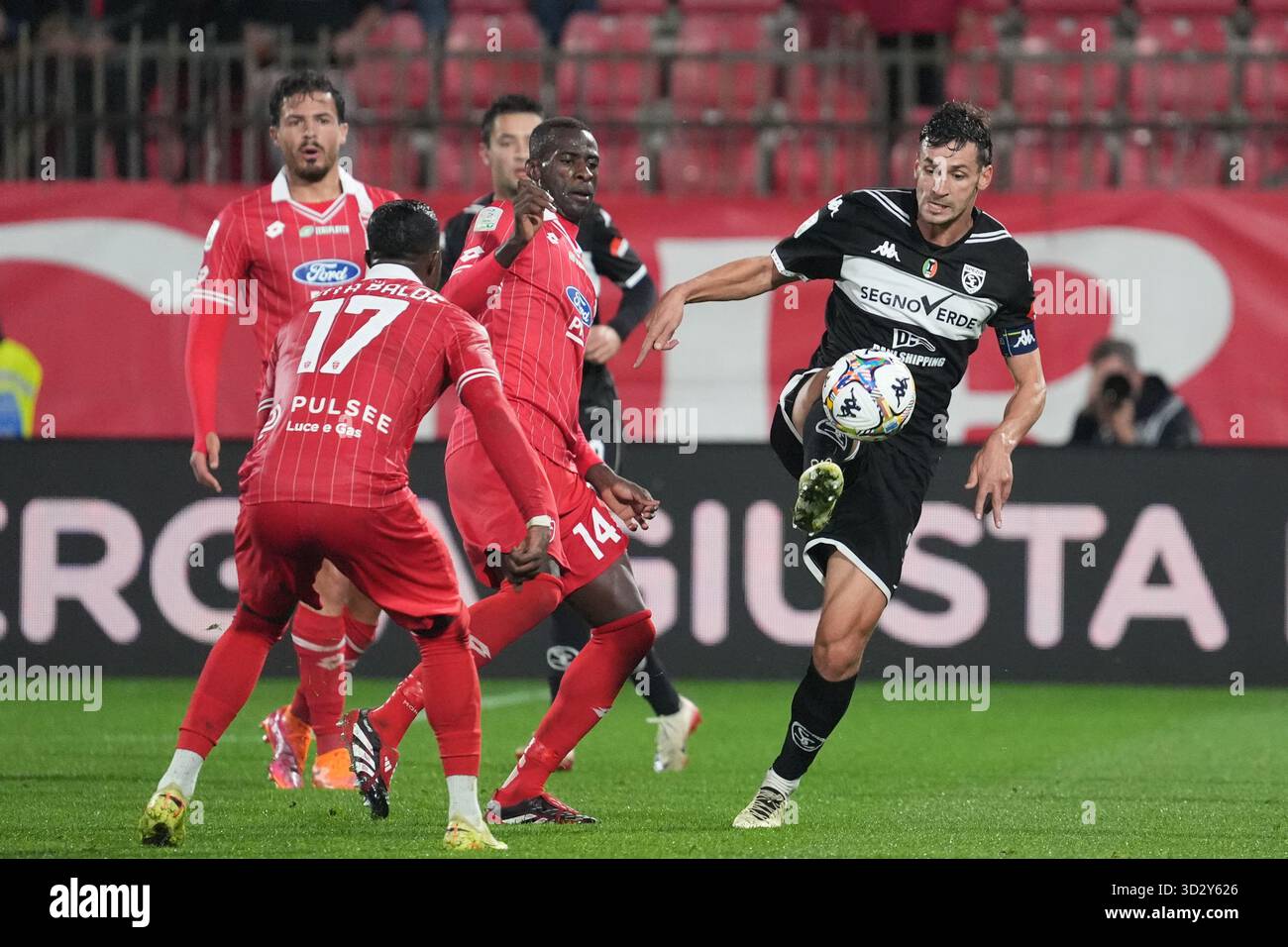 Luca Vignali during the Italian championship Serie B football match ...
