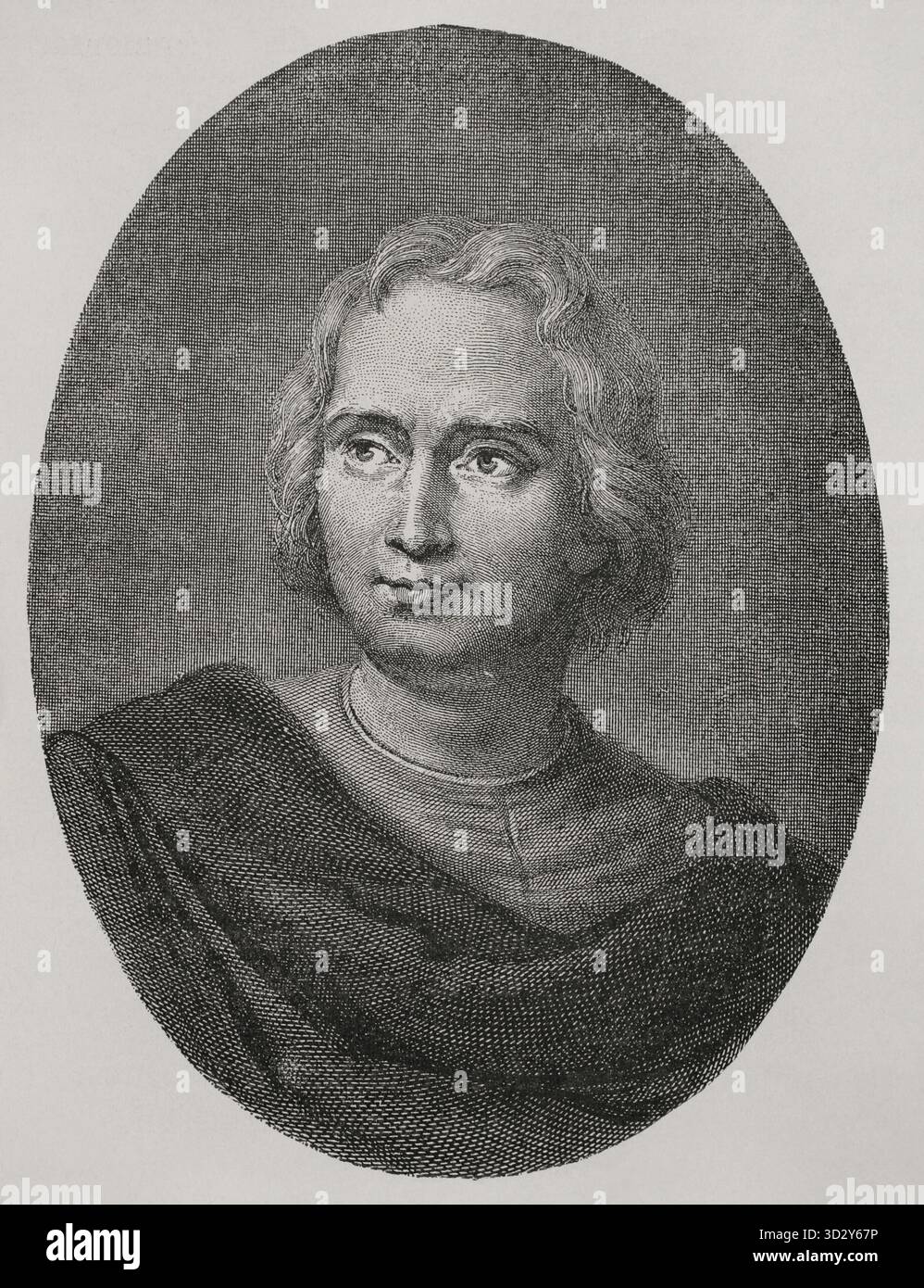 Christopher Columbus (1451-1506). Navigator, cartographer and admiral ...
