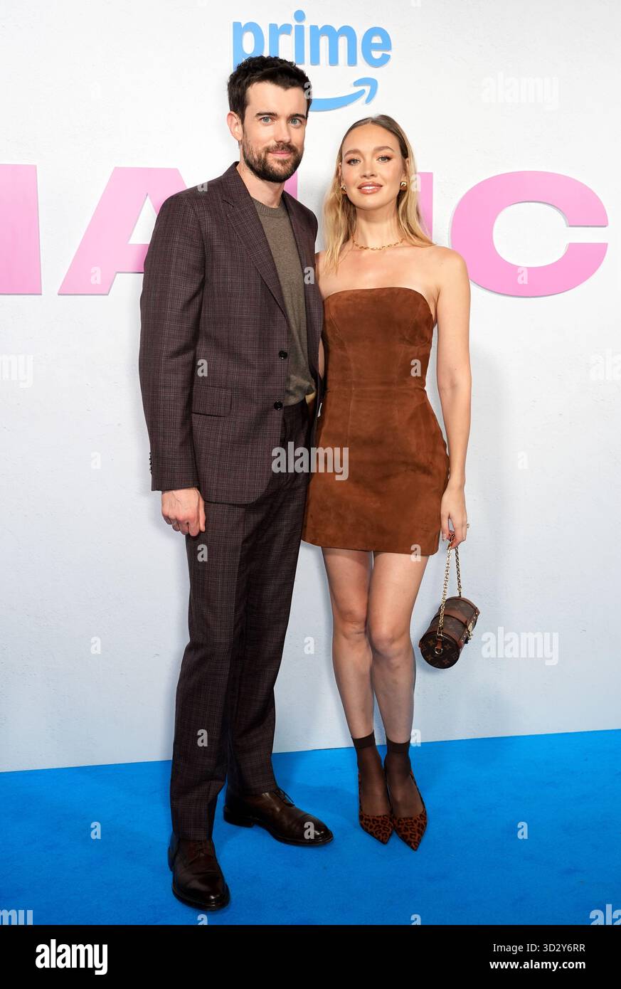 Jack Whitehall (left) and Roxy Horner attending the world premiere of ...