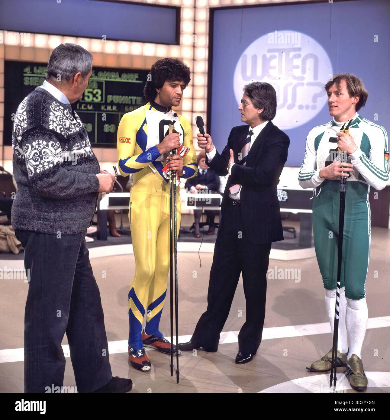 ARCHIV: Frank Elstner Showmaster Frank Elstner mit Costa Cordalis ...