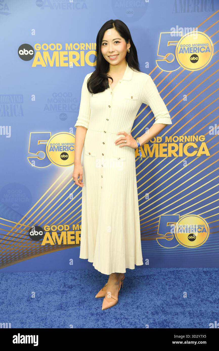 Selina Wang attends the "Good Morning America" 50th Anniversary ...