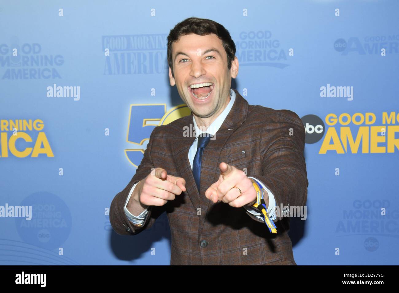Danny New attends the "Good Morning America" 50th Anniversary ...