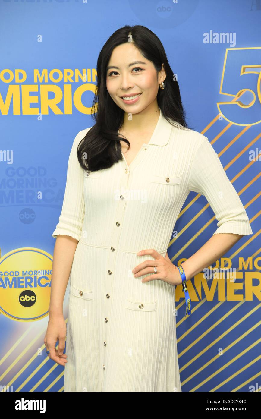 Selina Wang attends the "Good Morning America" 50th Anniversary ...