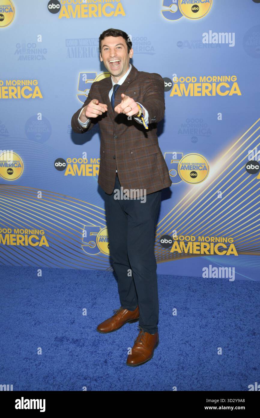 Danny New attends the "Good Morning America" 50th Anniversary ...