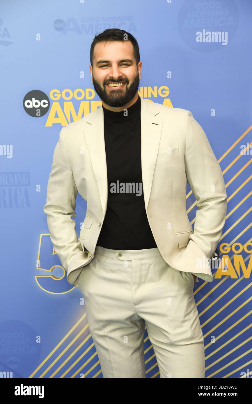Ashan Singh attends the "Good Morning America" 50th Anniversary ...