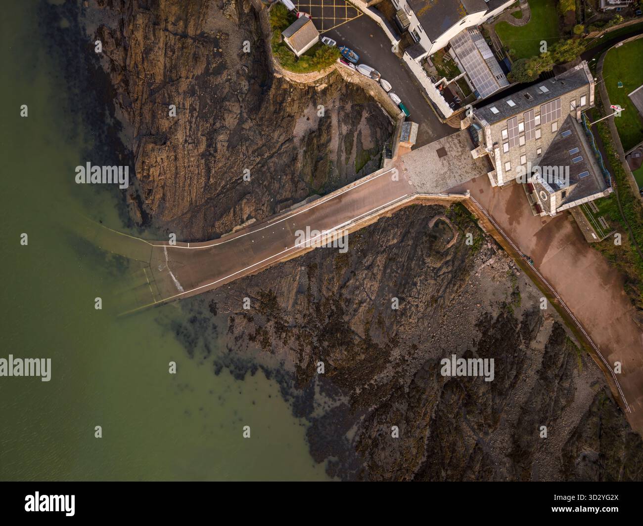 Appledore, North Devon - The slipway down into the River Torridge ...
