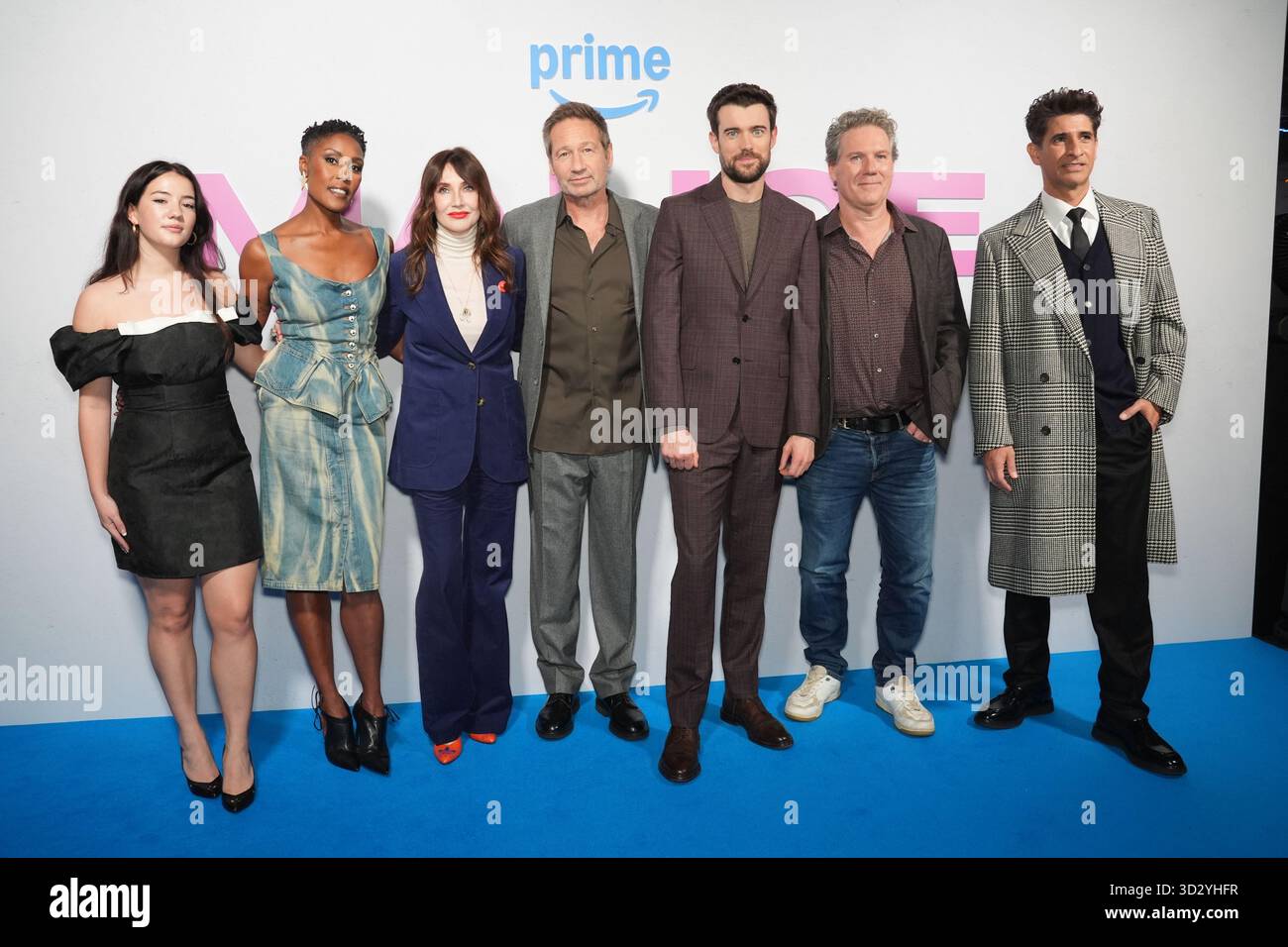(left to right) Teddie Allen, Christine Adams, Carice van Houten, David ...