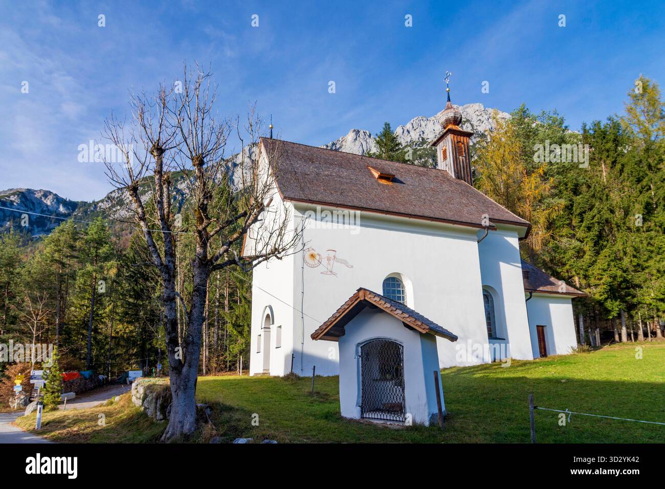 chapel Bärnstattkapelle Scheffau am Wilden Kaiser Wilder Kaiser Kaiser ...