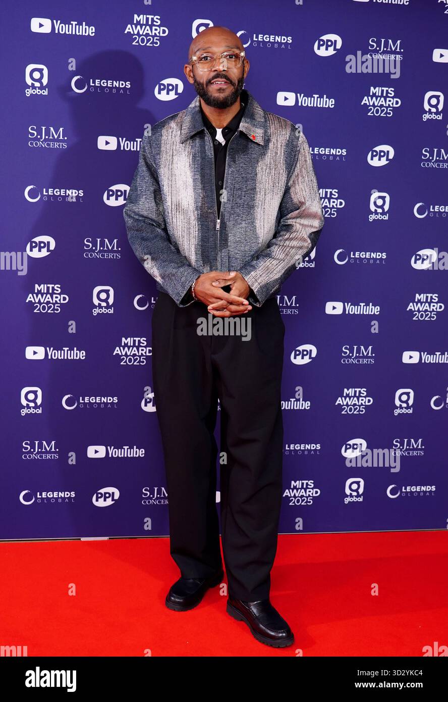 MistaJam attending the Music Industry Trusts Award, at the Grosvenor ...