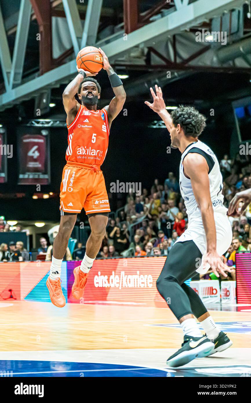 Chemnitz, Deutschland 01. November 2025: 1.BBL - 2025/2026 - Niners ...