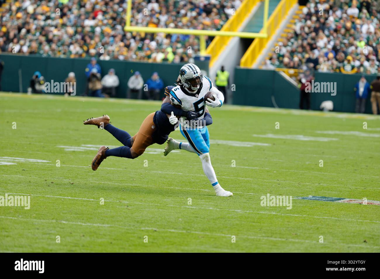 Carolina Panthers running back Rico Dowdle (5) during an NFL football ...