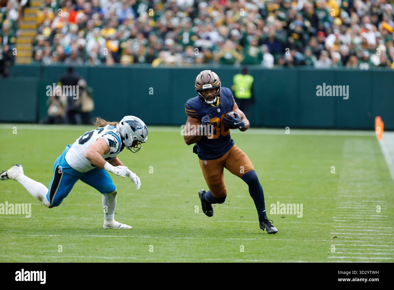 Green Bay Packers running back Chris Brooks (30) during an NFL football ...