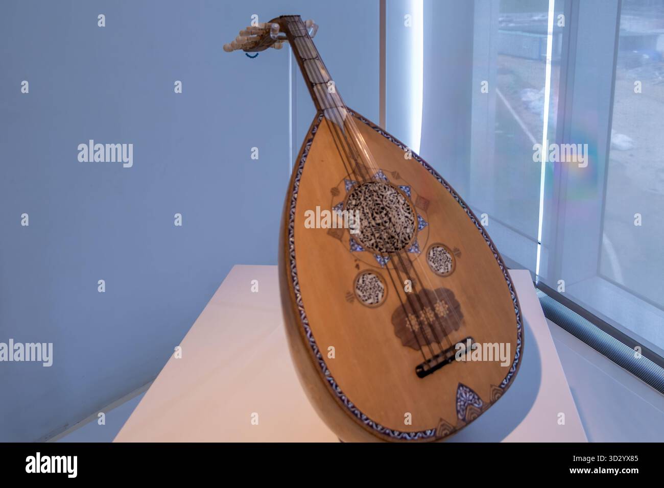 Baku, Azerbaijan. Azerbaijan Traditional musical instruments in Heydar ...