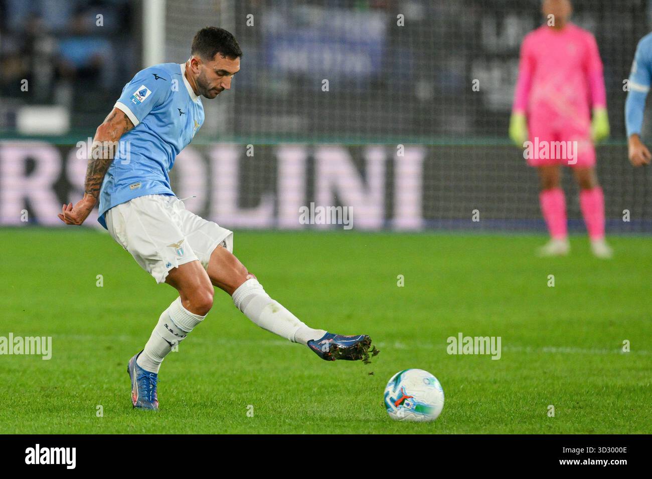 Danilo Cataldi of SS Lazio runs with the ball during the match of 10th ...