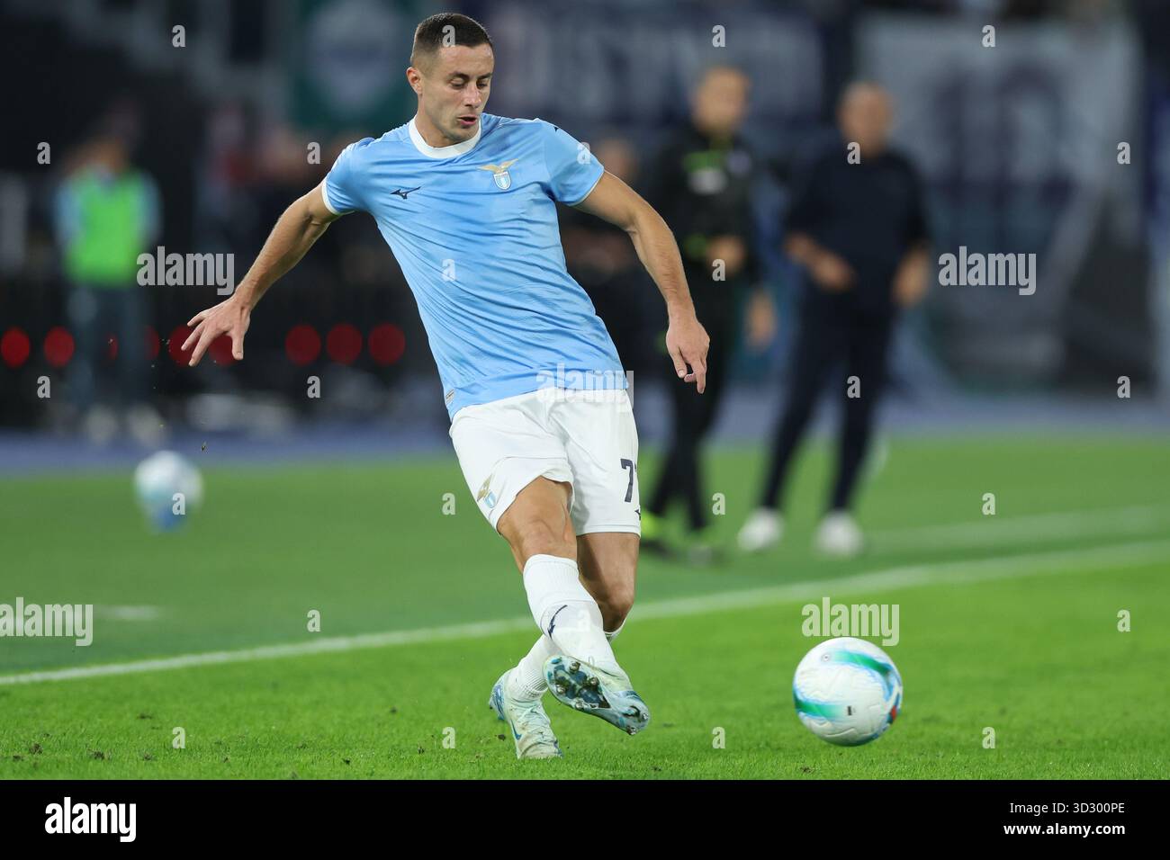 Rome, Italy November 3, 2025: Adam Marusic of Lazio seen in action ...