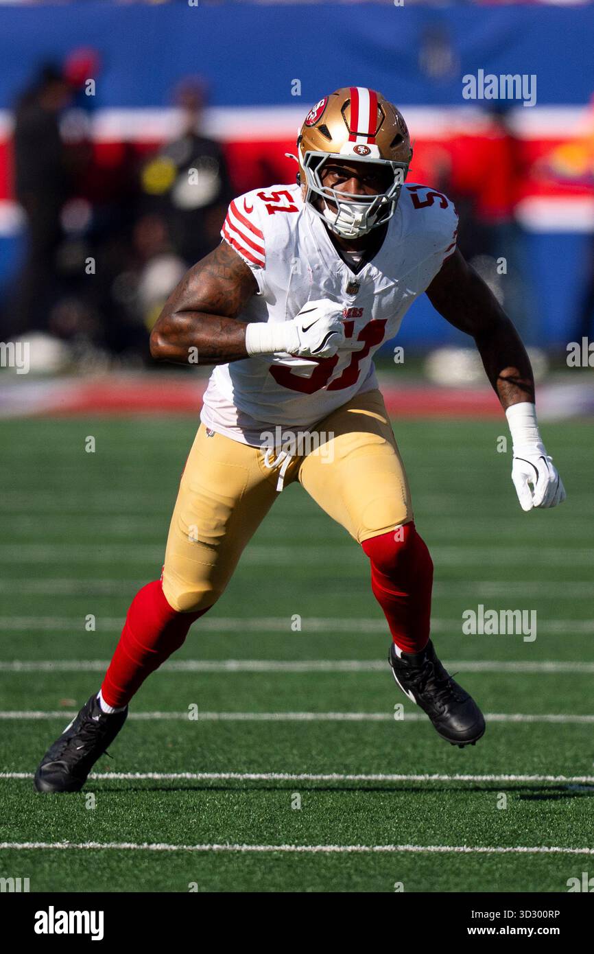 San Francisco 49ers defensive lineman Robert Beal Jr. (51) in action ...
