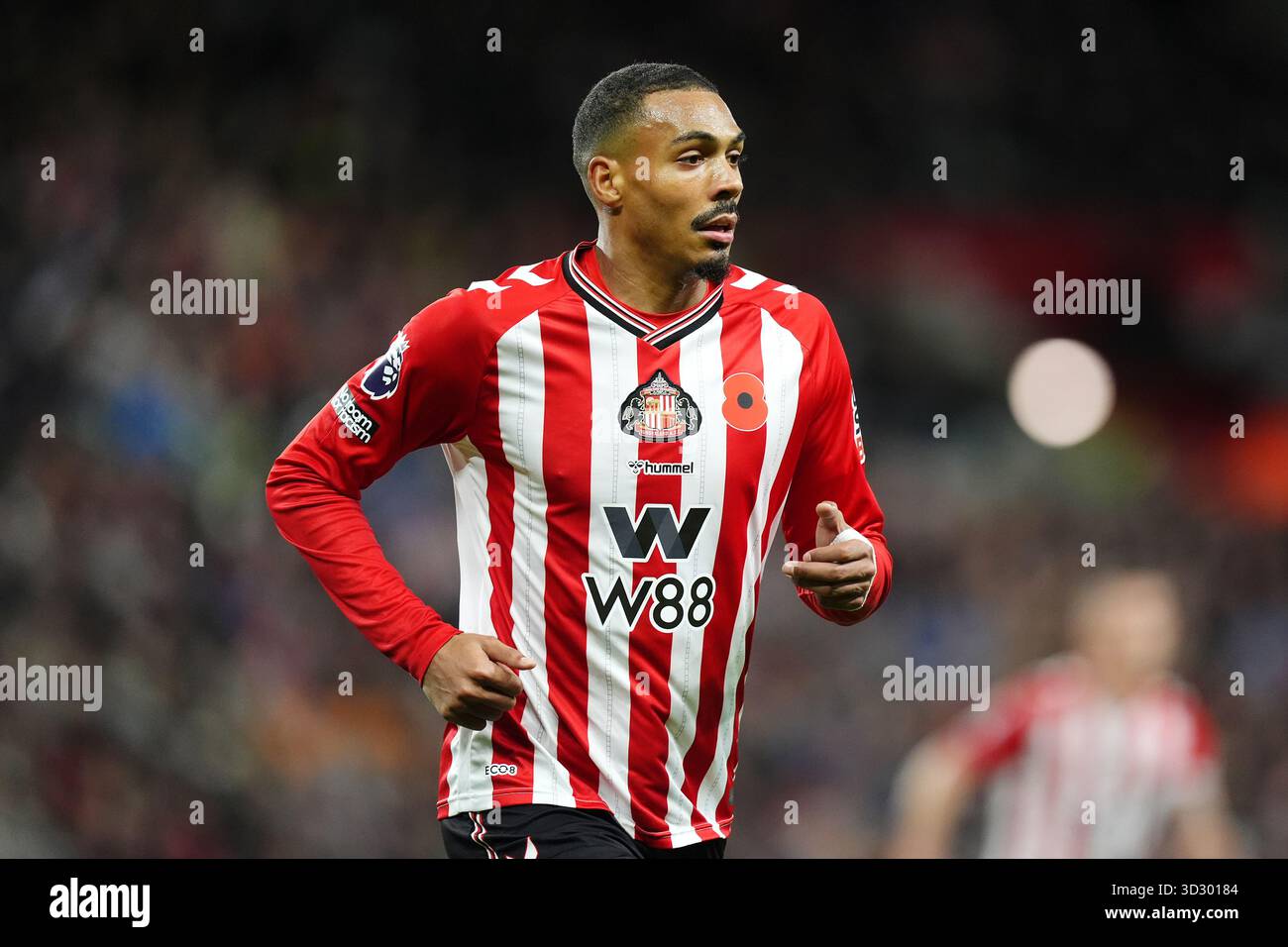 Sunderland's Wilson Isidor during the Premier League match at the ...
