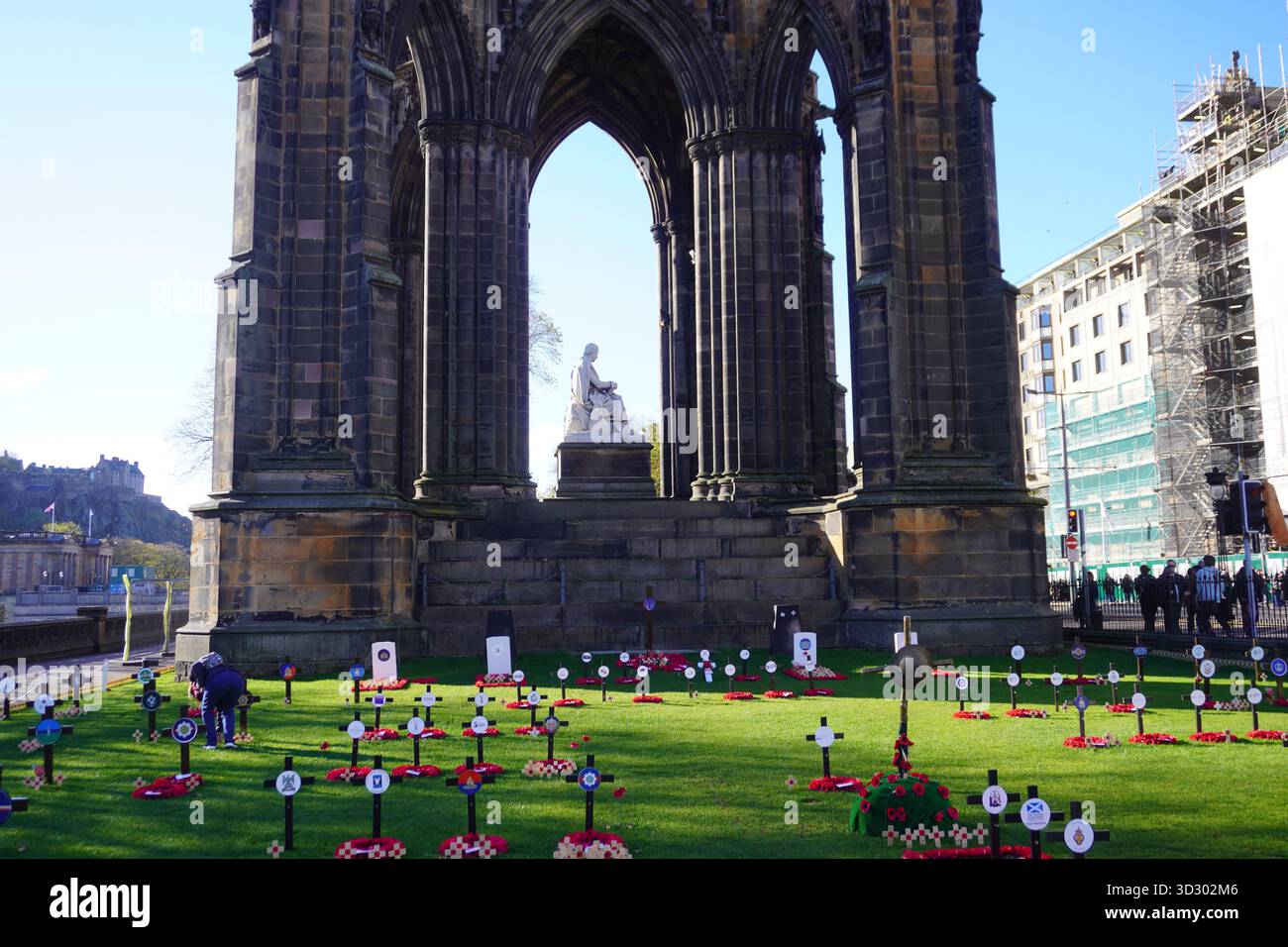 Poppy - Remembrance in Edinburgh, Scotland, 2025 Stock Photo - Alamy
