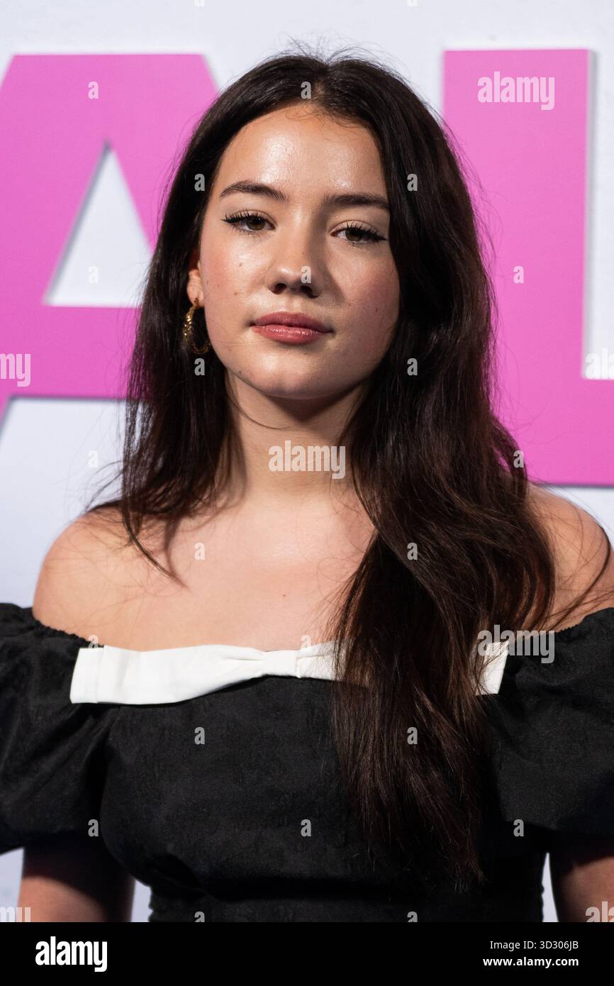 Teddie Allen poses for photographers upon arrival at the premiere of ...