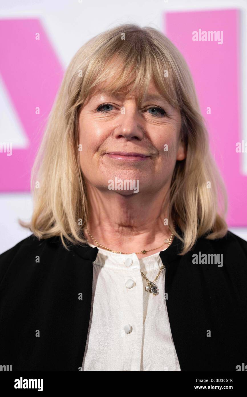 Georgina Lowe poses for photographers upon arrival at the premiere of ...
