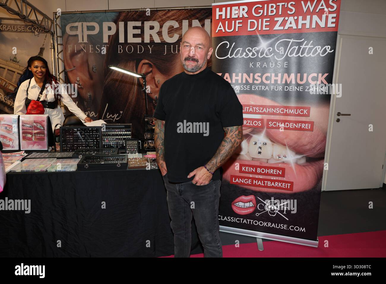 Daniel Krause auf der 28. Venus Berlin 2025 in den Messehallen unter dem Funkturm. Berlin, 25.09 ...