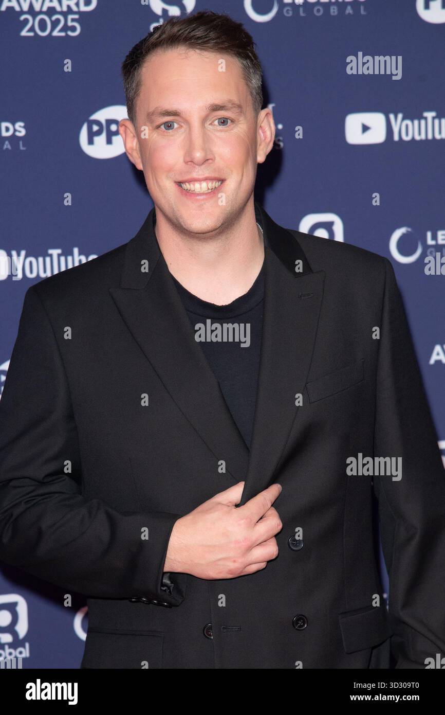 London, UK. 03 Nov, 2025. Pictured: Chris Stark attends The Music ...