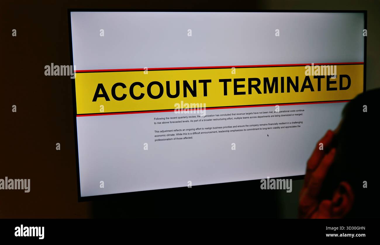 Remote IT Worker Receives Notice of Termination - Layoffs in Tech and ...