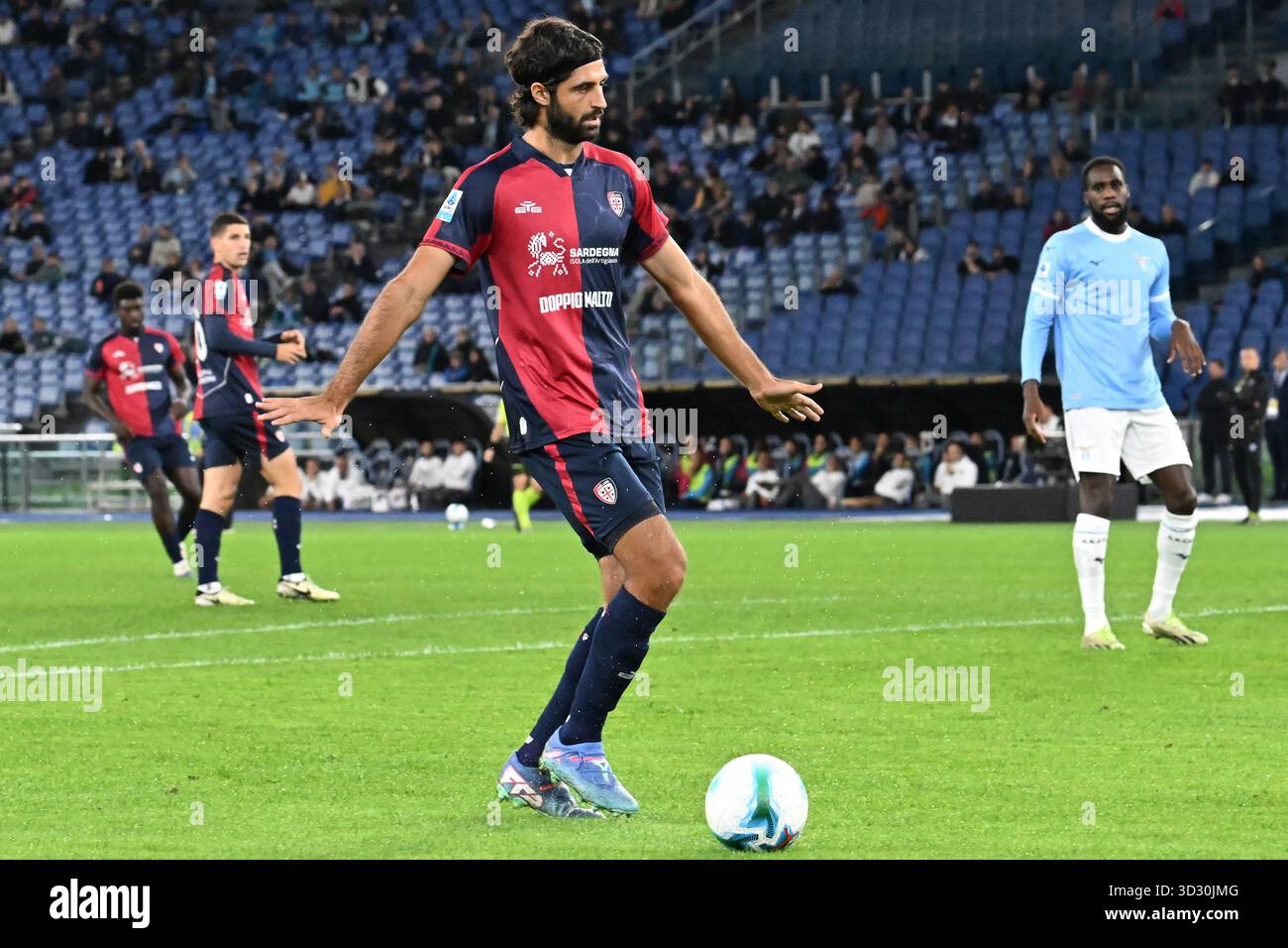 Sebastiano Luperto of Cagliari during the serie A Enilive match between ...