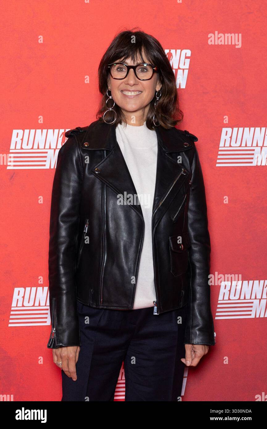 Alexia Laroche-Joubert attends 'Running Man' Paris Film Premiere at UGC ...