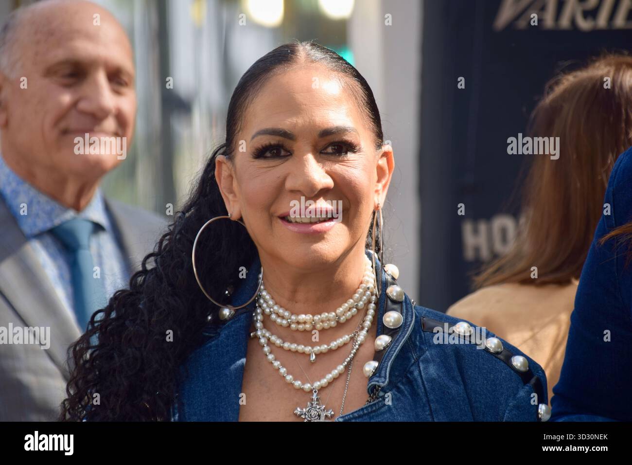Musician Sheila E attends the Hollywood Walk of Fame ceremony honoring ...