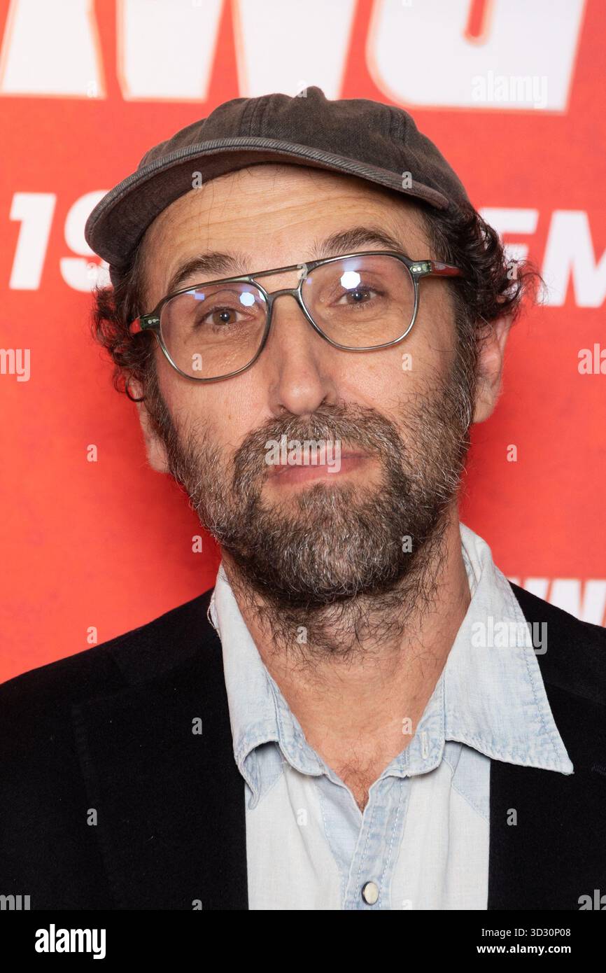 Thomas Bangalter attends 'Running Man' Paris Film Premiere at UGC Cine ...